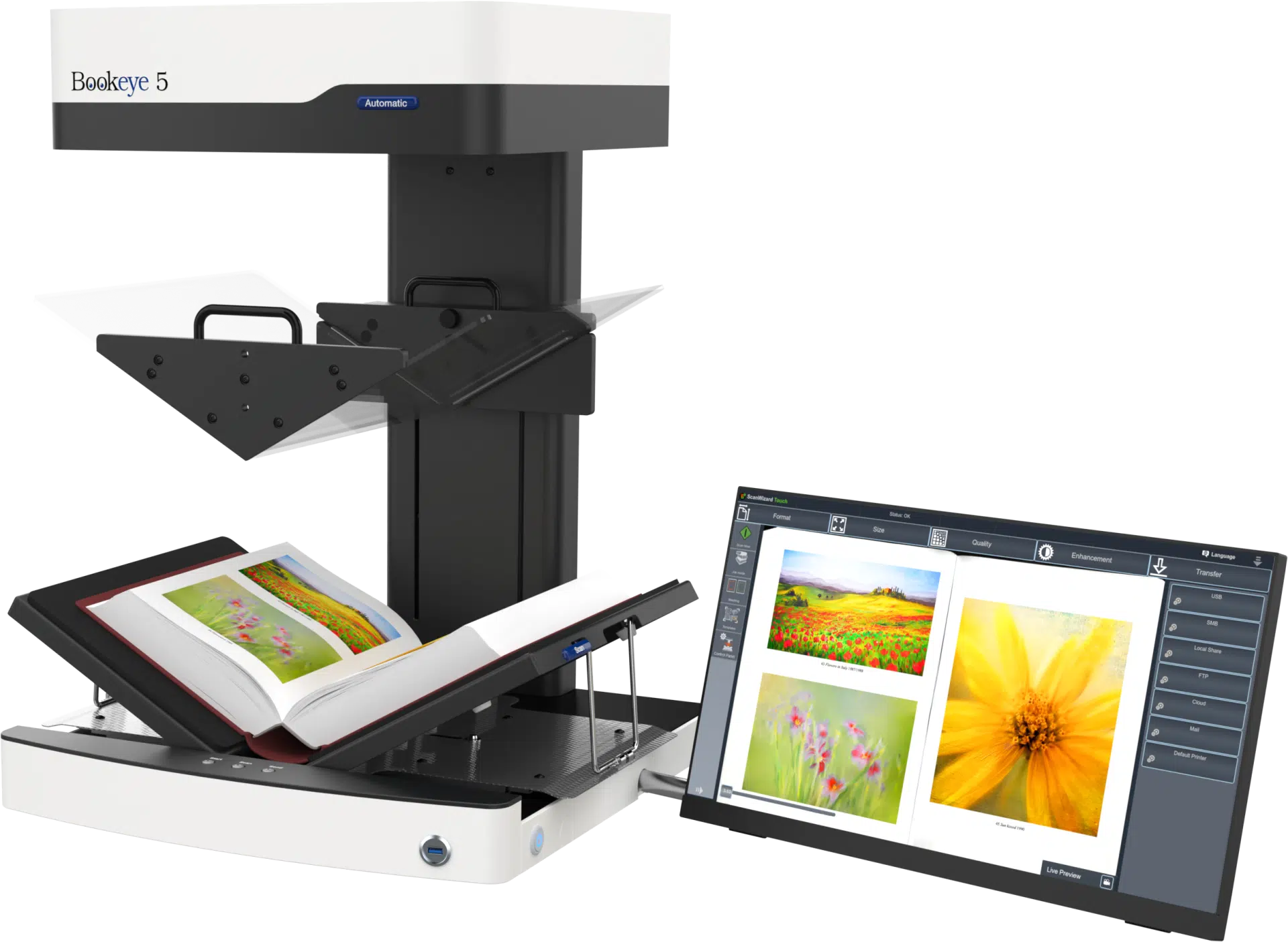 Image Access - Bookeye 4 V1A Scanner | Dibscan